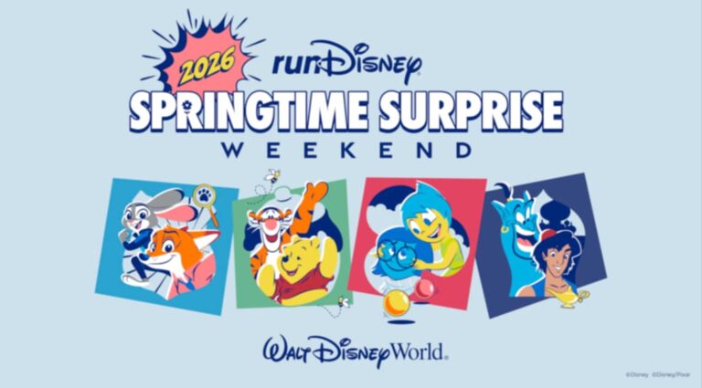 RunDisney Springtime Surprise Weekend 2026 Themes Revealed | Chip and ...