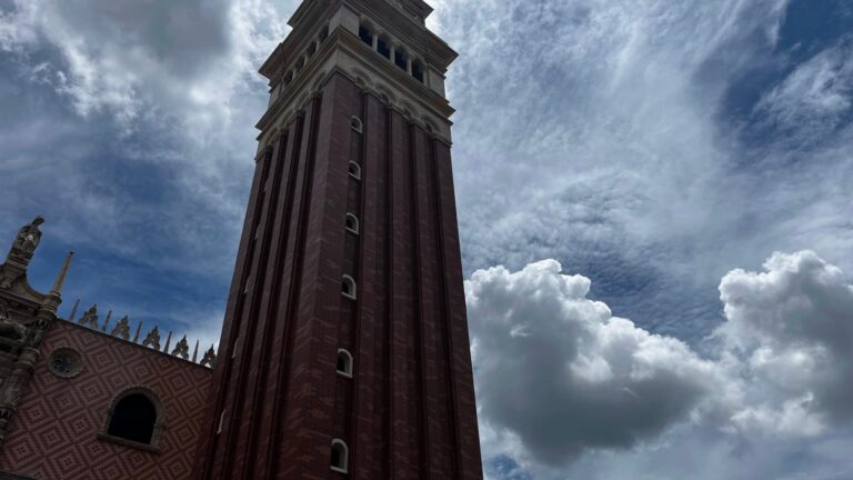 Italy Pavilion Tower Refurbishment Now Complete in Epcot | Chip and Company