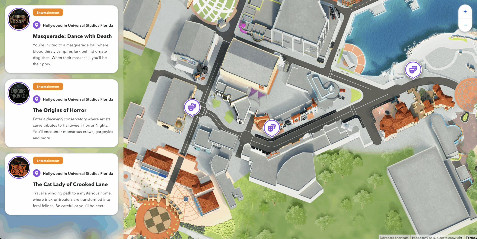 Universal Orlando Releases 2025 Halloween Horror Nights Map | Chip and ...