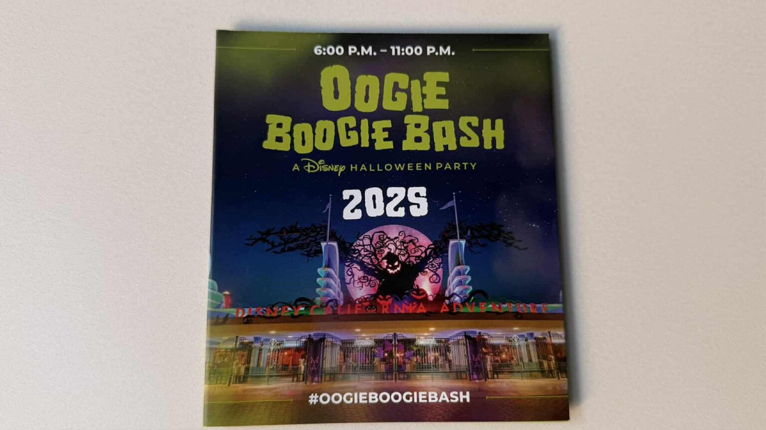 First look at 2025 Oogie Boogie Bash Specialty Map | Chip and Company