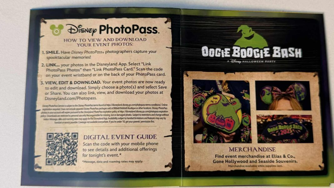 First look at 2025 Oogie Boogie Bash Specialty Map | Chip and Company
