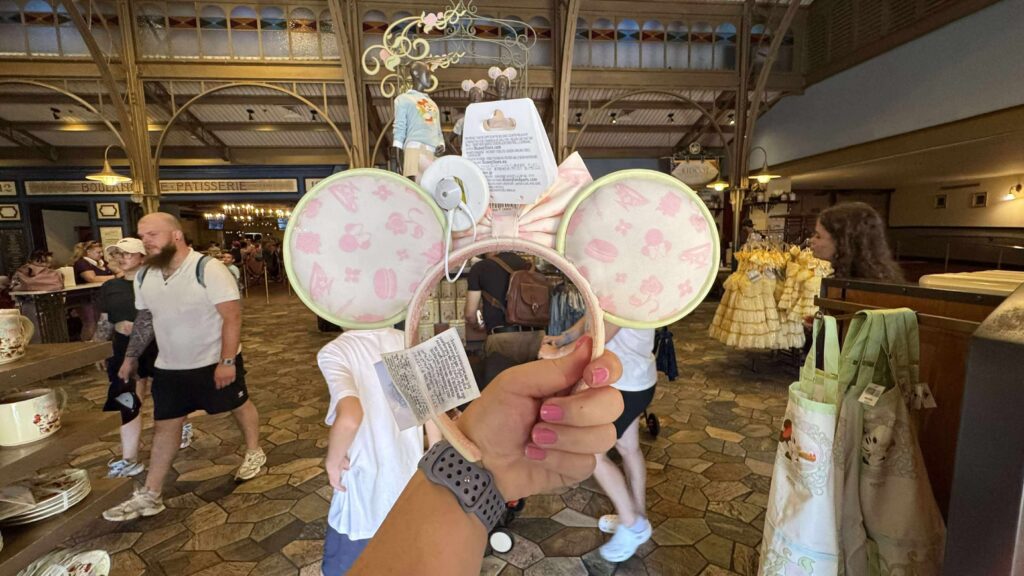 Say Bonjour to the New France Pavilion Ear Headband at Epcot! | Chip ...