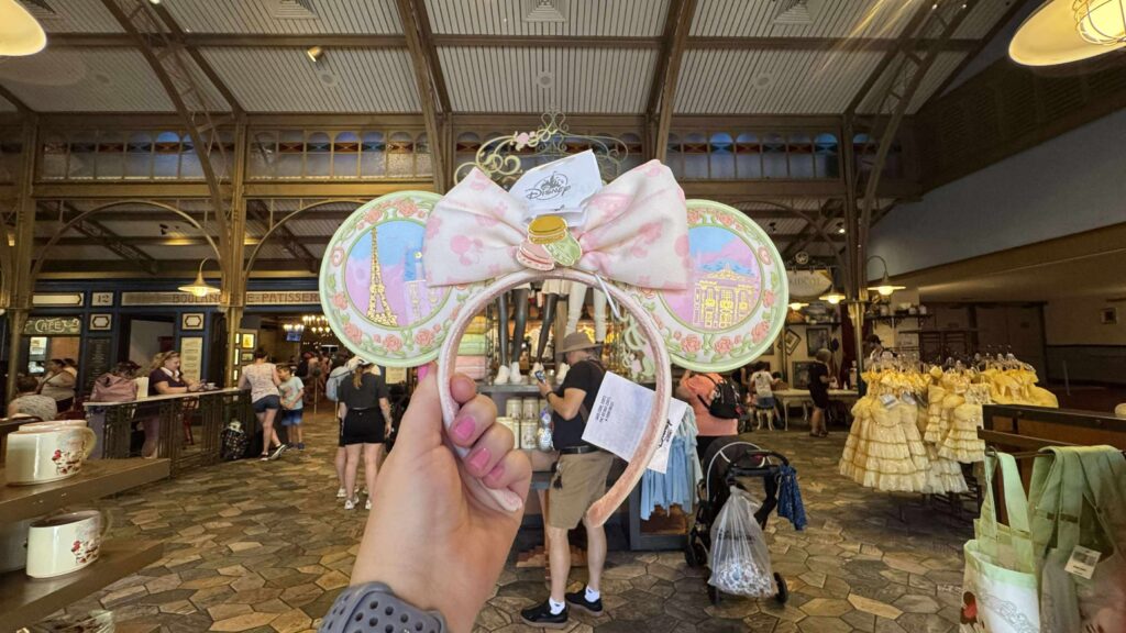 Say Bonjour to the New France Pavilion Ear Headband at Epcot! | Chip ...