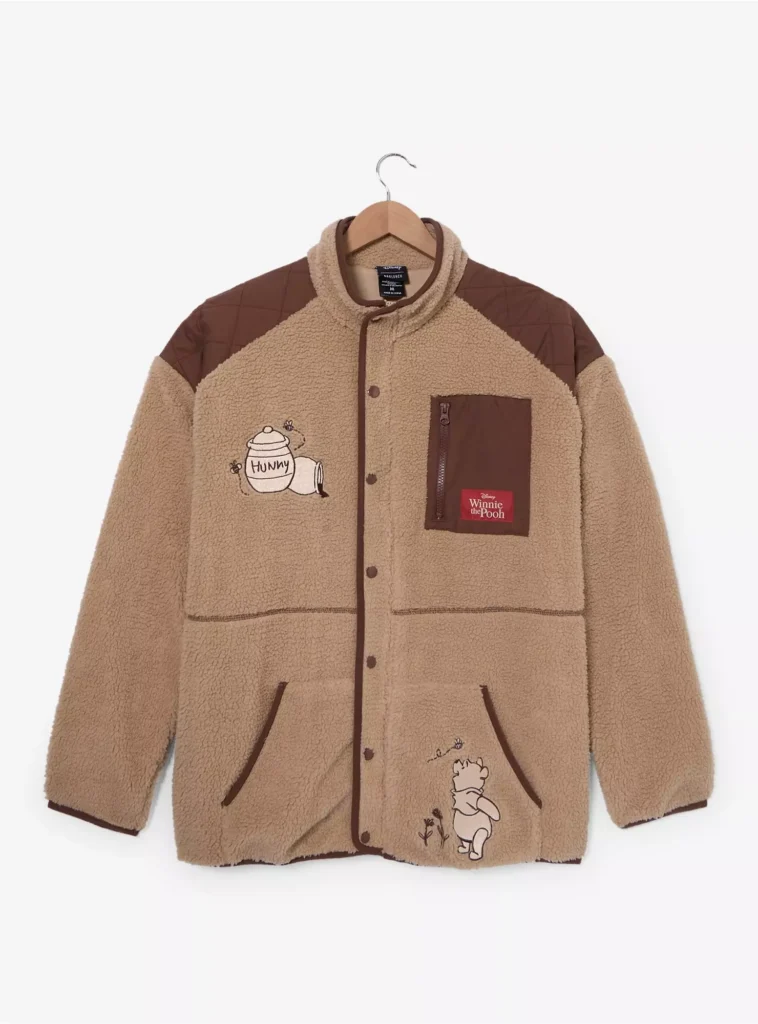 Stay Cozy with the New Winnie the Pooh Sherpa Jacket | Chip and Company