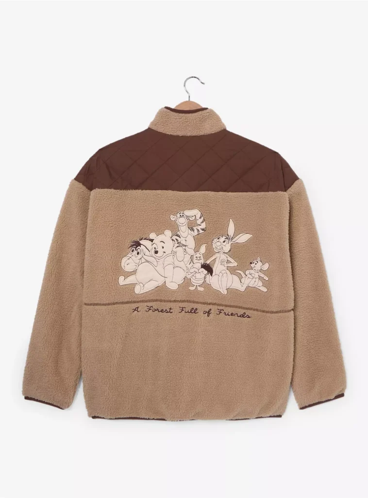 Stay Cozy with the New Winnie the Pooh Sherpa Jacket | Chip and Company