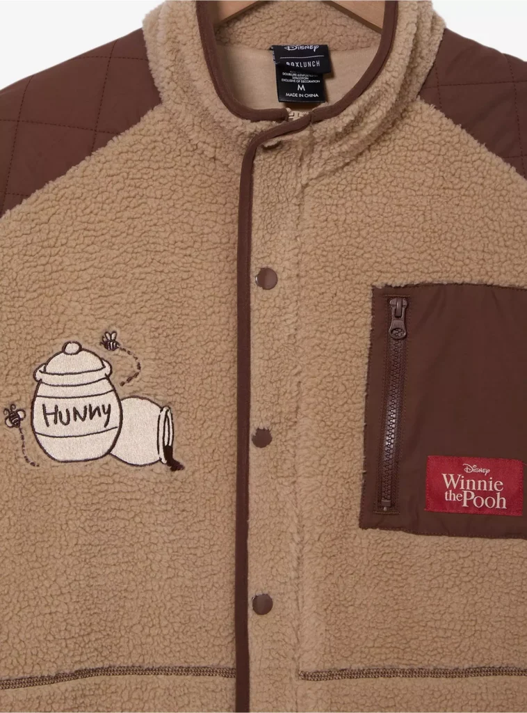 Stay Cozy with the New Winnie the Pooh Sherpa Jacket | Chip and Company