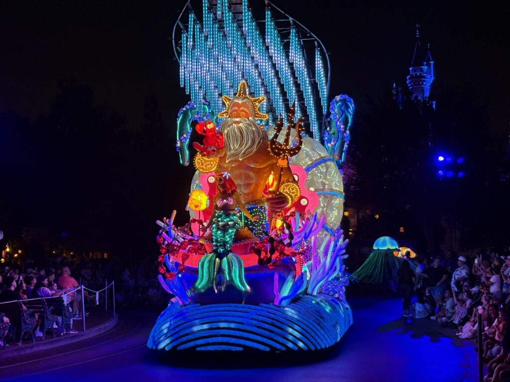 Disney Provides Update After Little Mermaid Float Fire from Paint the ...