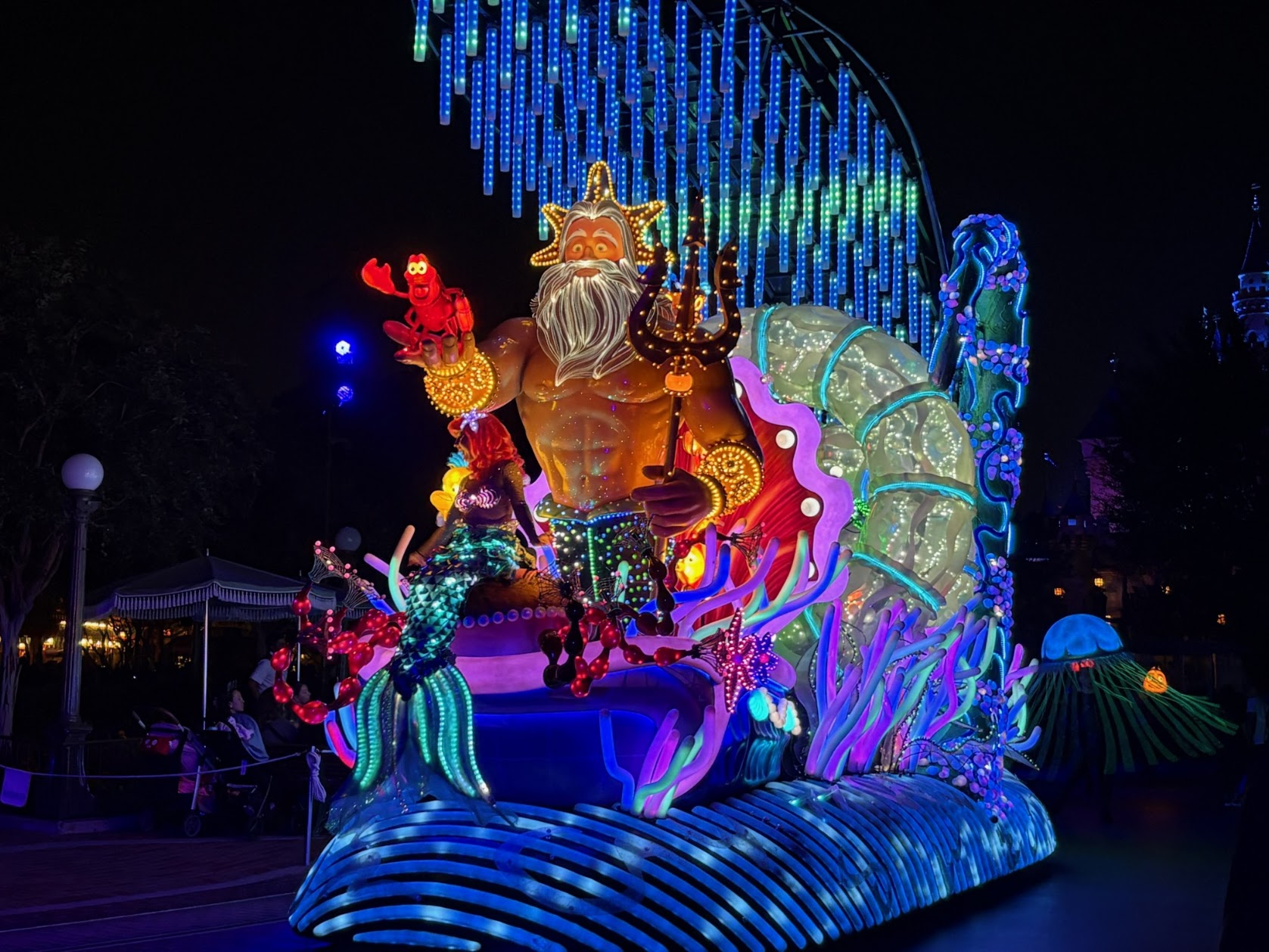 Disney Provides Update After Little Mermaid Float Fire from Paint the ...