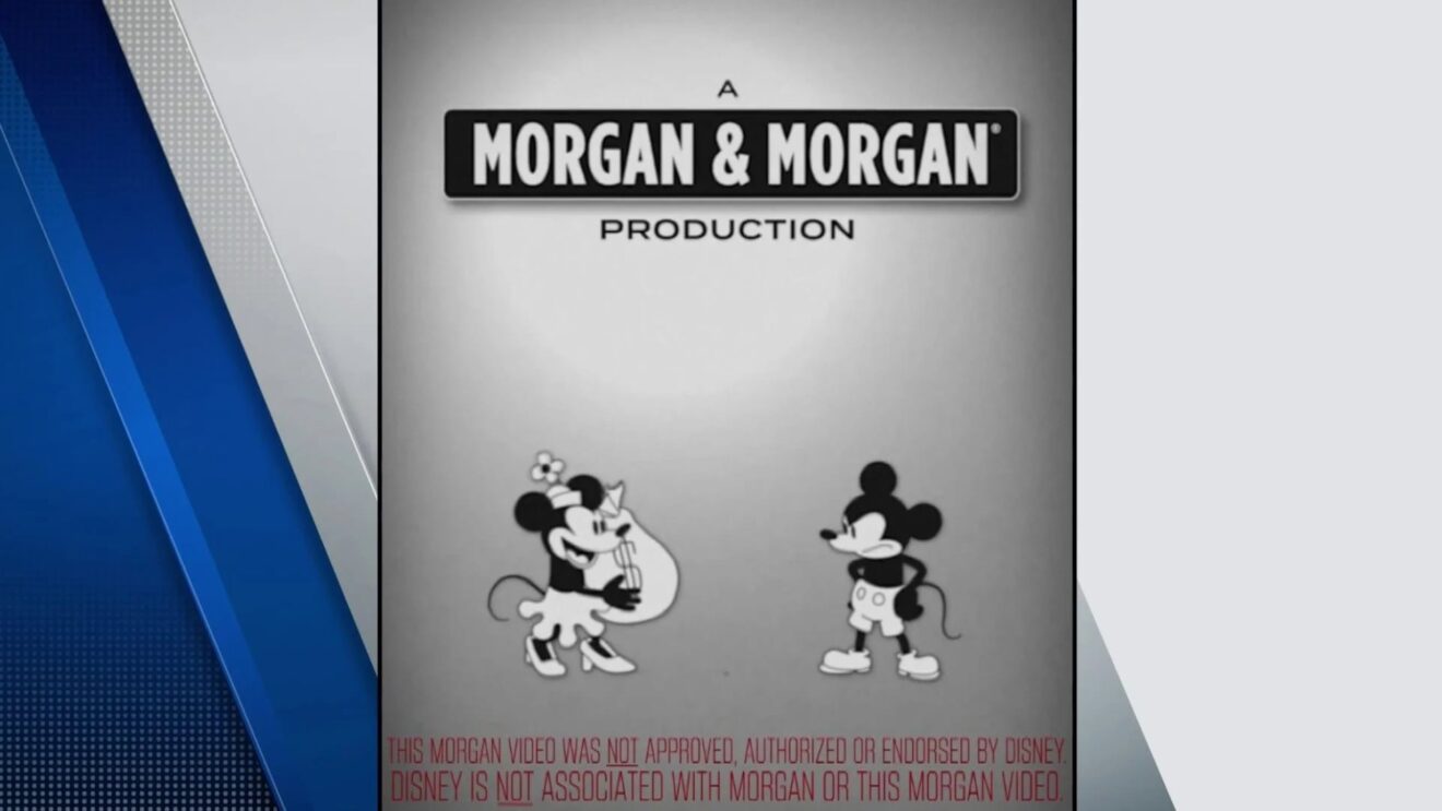 Morgan & Morgan Sues Disney Over 'Steamboat Willie' Trademark Claims ...