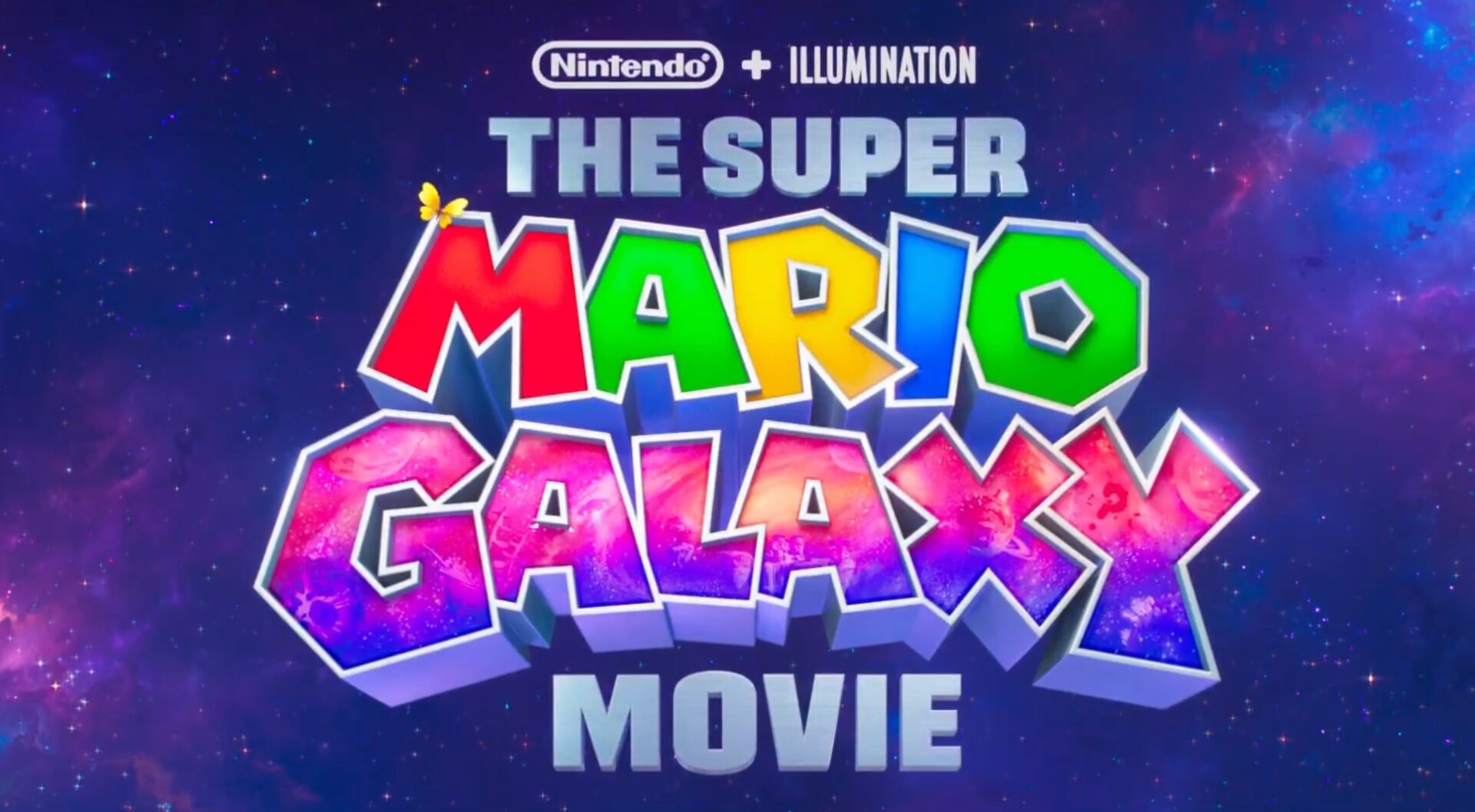 Nintendo and Illumination Officially Announce 'The Super Mario Galaxy ...