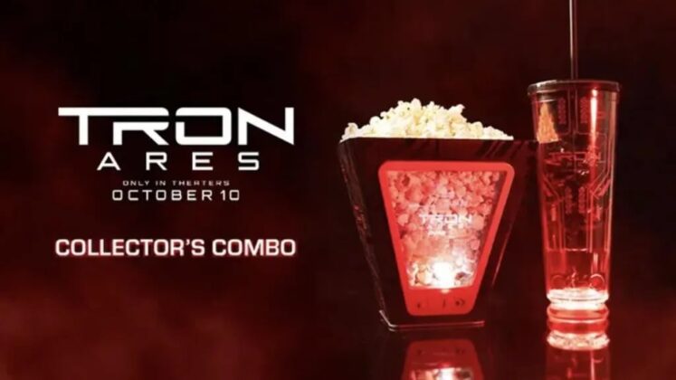 Tron Ares Popcorn Bucket and Collectible Cup at Regal & AMC Theaters ...