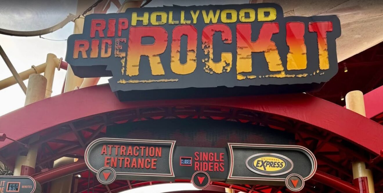 Hollywood Rip Ride Rockit Catches Fire at Universal Orlando | Chip and ...