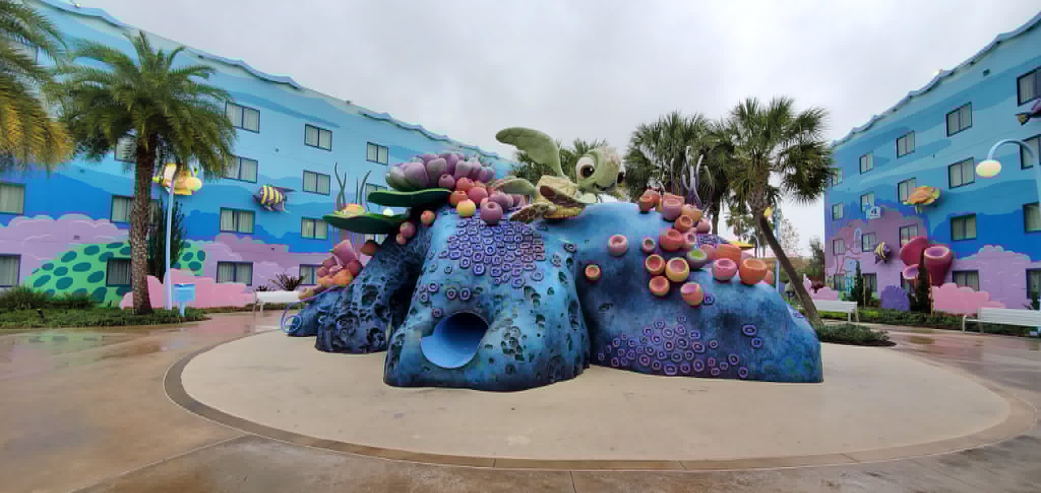 Righteous Reef Playground at Disney Art of Animation Resort Closed for ...